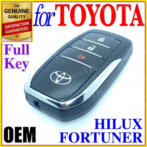 TOYOTA HILUX FORTUNER SMART KEY PROXIMITY KEY 3 BUTTON - GENUINE OEM | eBay