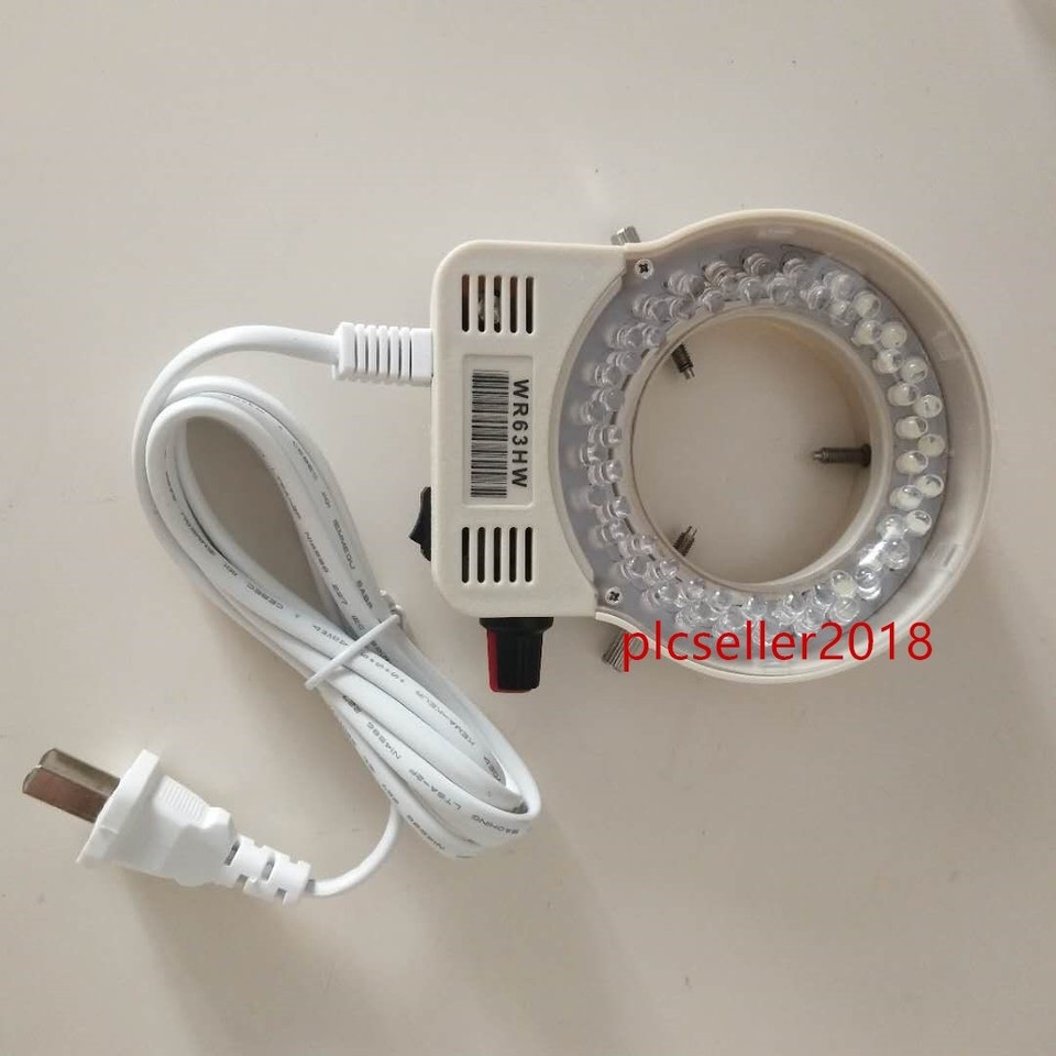 Adjustable White LED Ring Light Illuminator WR63HW for Meiji EMZ ...