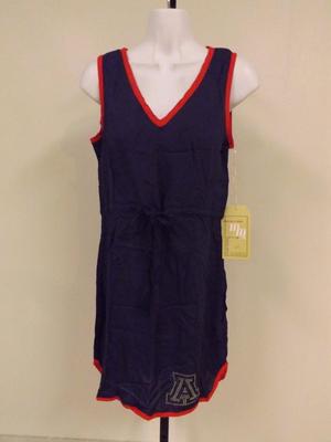 NEW Arizona Wildcats Womens Designer XS-S-M-L-XL-2XL Blue Belt Dress ...
