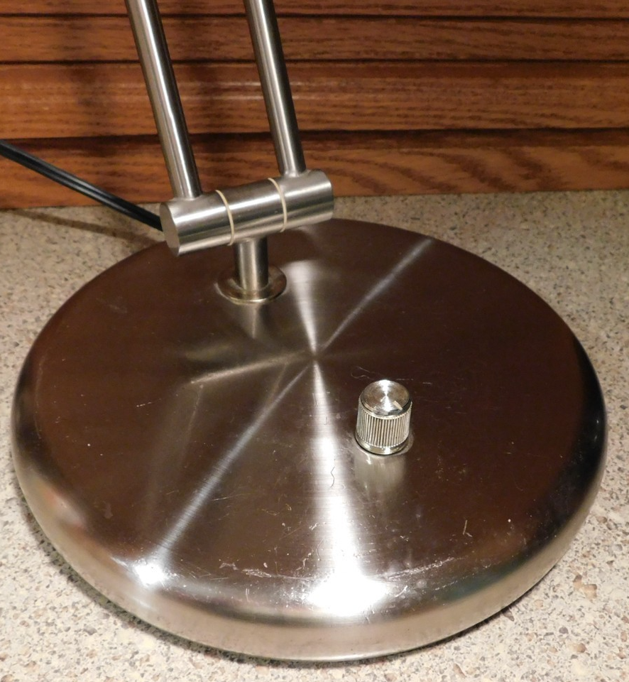 25-991 Vint Tensor UFO Saucer Shaped Retro Desk Lamp LT627 MCM Dimmable ...