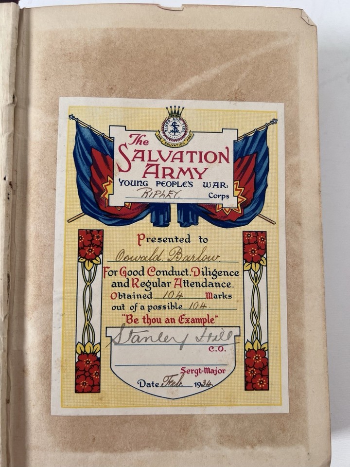 Life of William Booth Salvation Army Macmillan 1926 Abridged Vol I HB ...