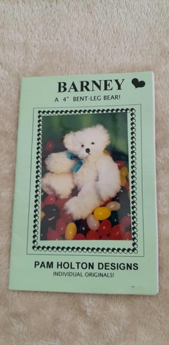 Unused - Barney Bear / Teddy Sewing Pattern - Pam Holton | eBay UK