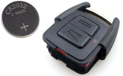 REPLACEMENT 2 BUTTON REMOTE FOB KEY CASE + BATTERY FOR VAUXHALL ASTRA ...