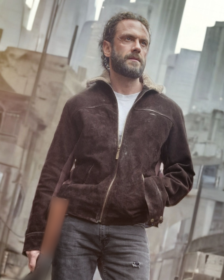 Screen Accurate Rick Inspired By TWD Grimes Style Suede Leather Jacket ...