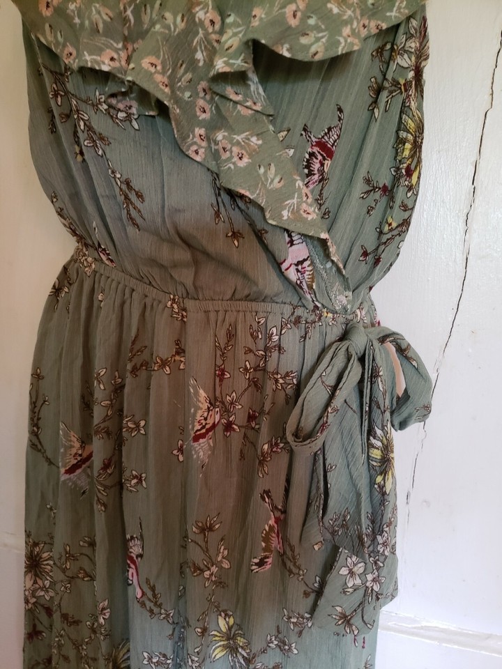 Ladies One Piece Dress Pants Size M By Designer Rue 21 Coolots Loose ...