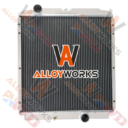 2 Row Aluminum Radiator For 1997-2004 Mitsubishi Truck Fuso FE FG FH 3 ...