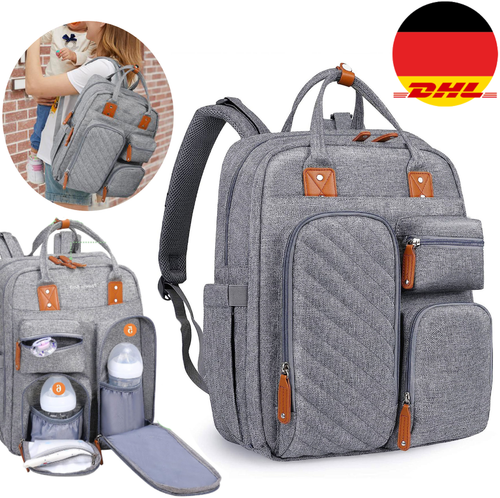Baby Wickelrucksack Wickeltasche Babytasche Rucksack Pflegestasche ...