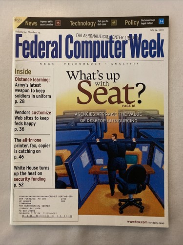 2000 July 24 Federal Computer Week Magazine Small Businesses Failing ...