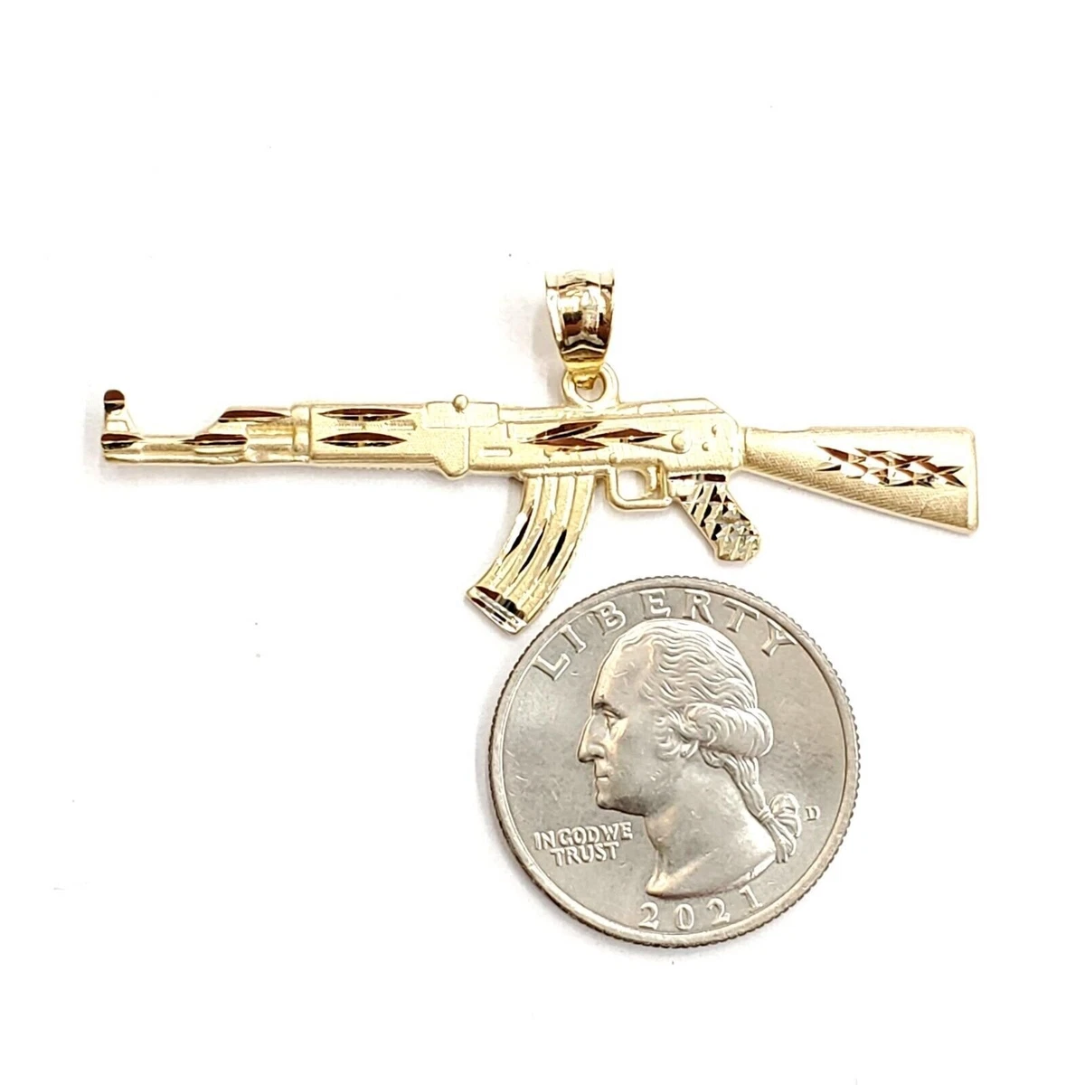 Gold Ak 47 And Money