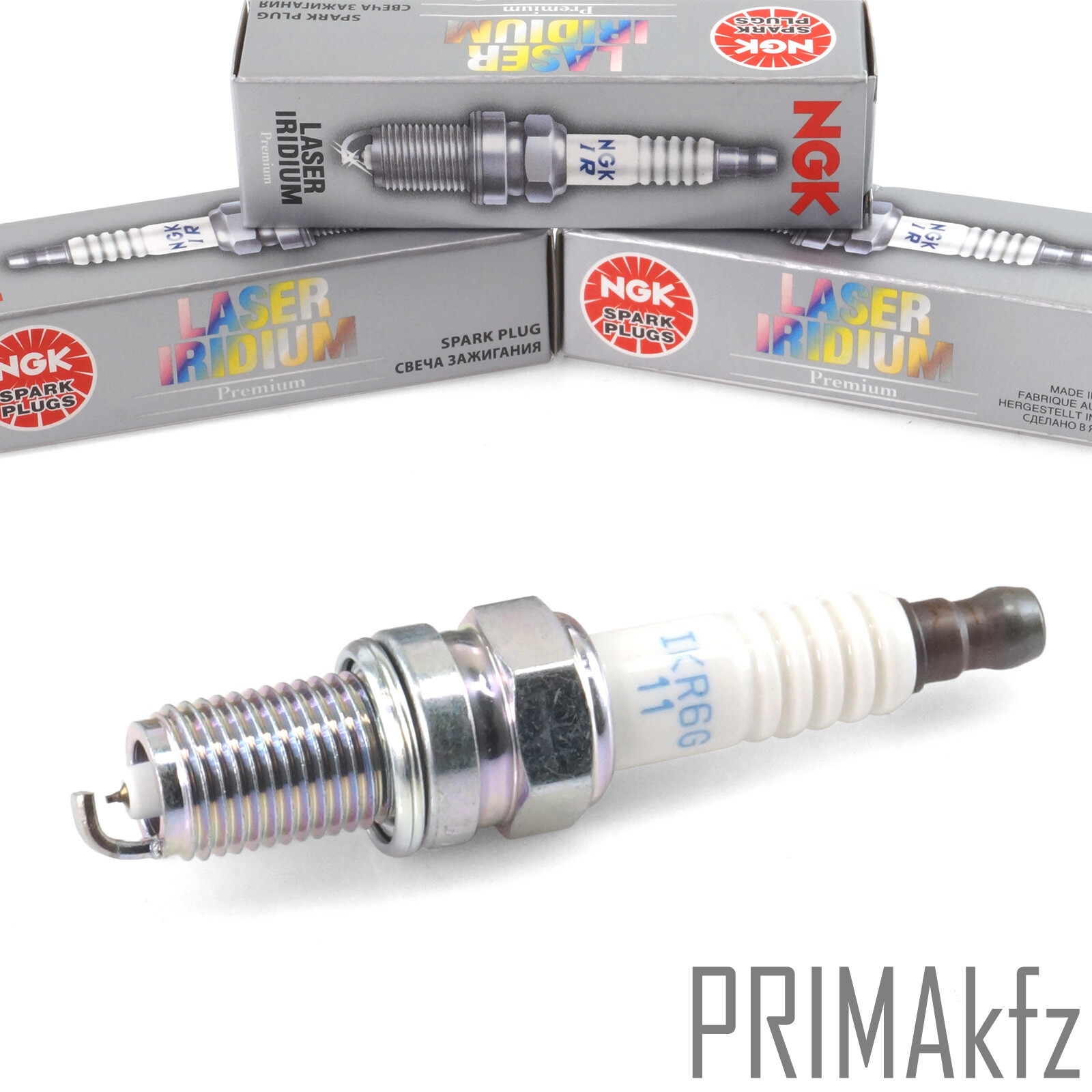 3x NGK Zündkerzen IKR6G11 7980 für Opel Agila Suzuki Alto V Splash ...