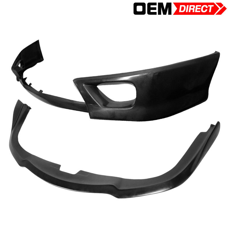 Fits 06-08 Honda Civic Coupe 8Th Gen FG2 Type S Front Bumper Lip & CS ...
