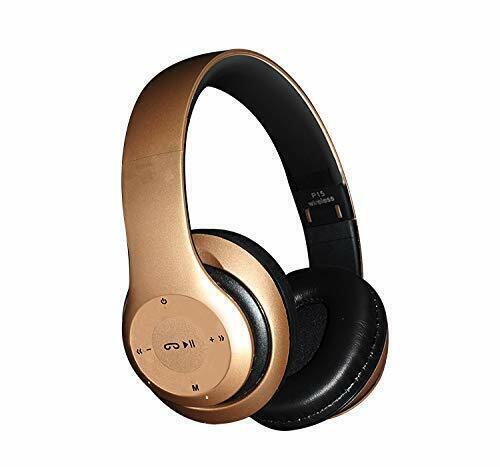 Headgear Bluetooth P15 Over the Ear Headset - Metallic Bronze Gold for ...