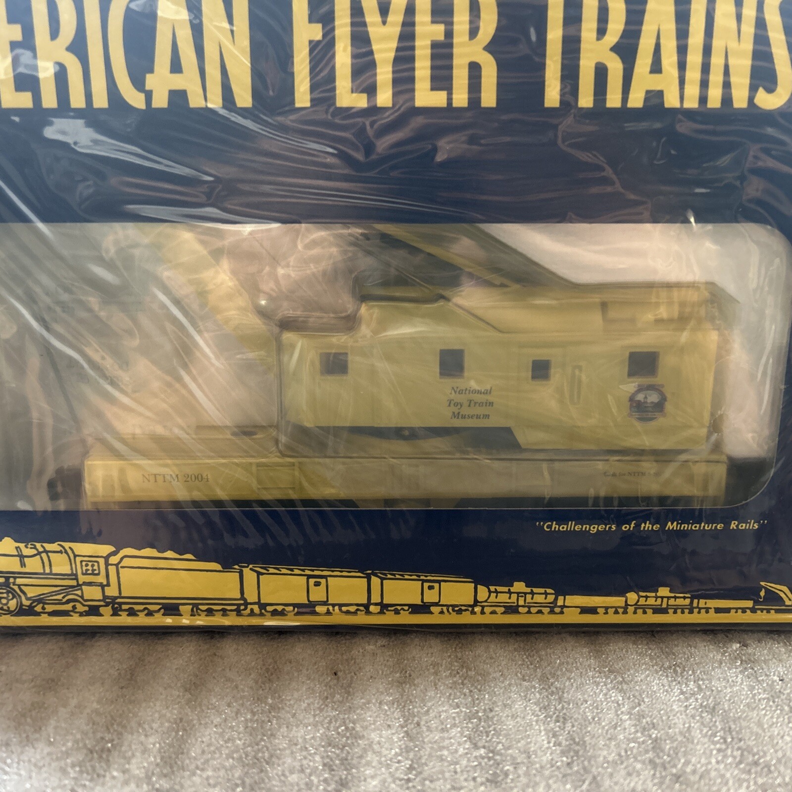American Flyer Trains By Gilbert NTTM Work Train Wreck Crane Car 6 ...