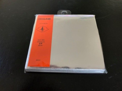 ORIGAMI SQUARES SILVER FOIL PAPER 100 SHEETS - 2 x 2” SHEETS | eBay