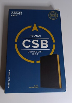 Holy Bible Holman CSB Deluxe Gift Bible Christian Standard . | eBay