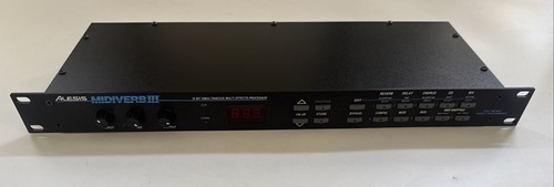 Alesis Midiverb III 16 Bit Simultaneous Multi-Effects Processor NO ...