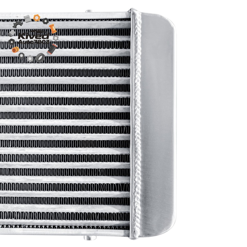 Same One Side Universal Aluminum Universal Intercooler 3"Inlet/Outlet ...