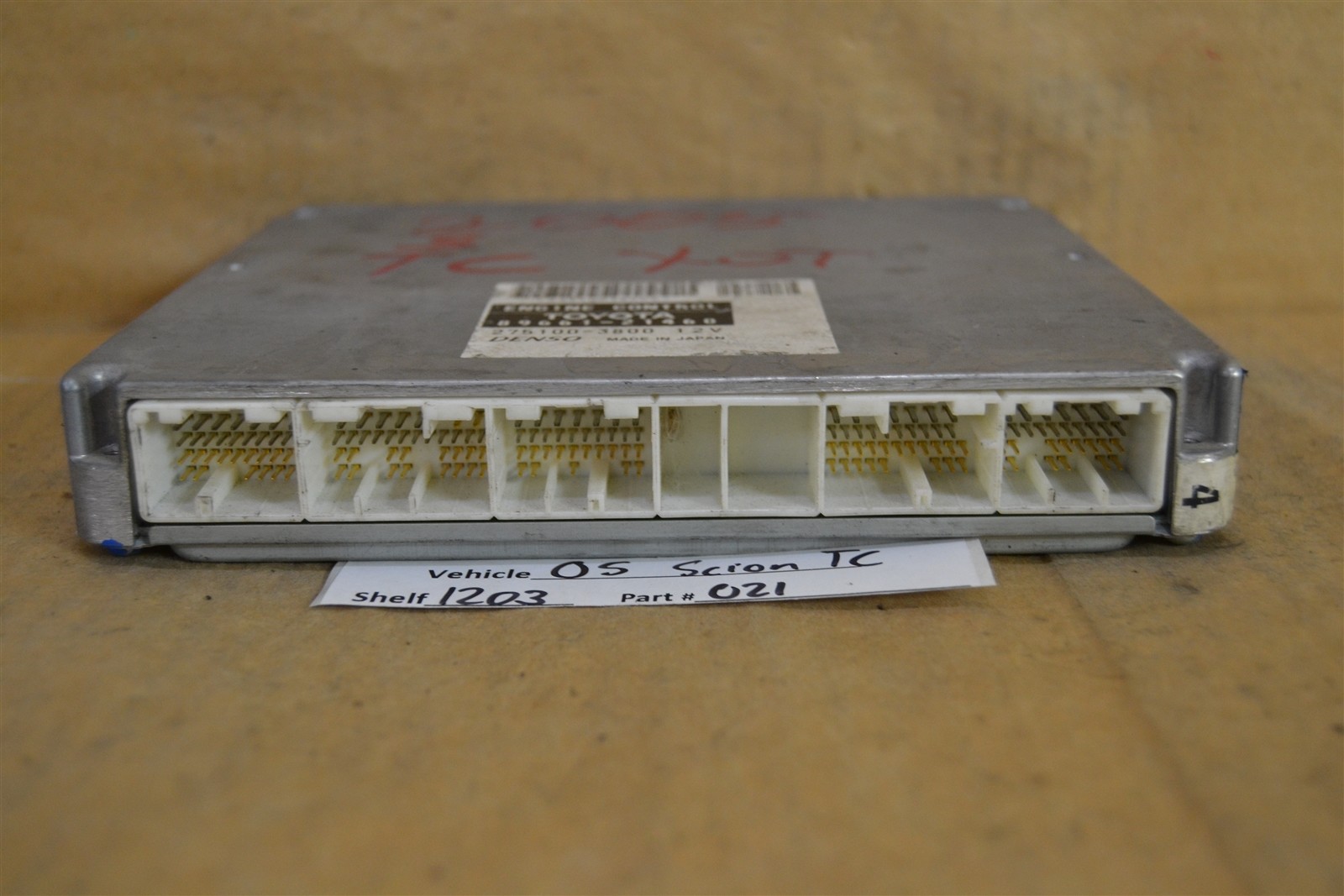 8966121460 Scion TC AT 2005-2006 Engine Control Unit ECU Module 12O3 21 ...