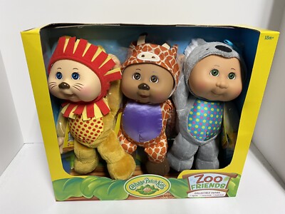 Cabbage Patch Kids Collectible Cuties Zoo Friends 3 Pack | eBay
