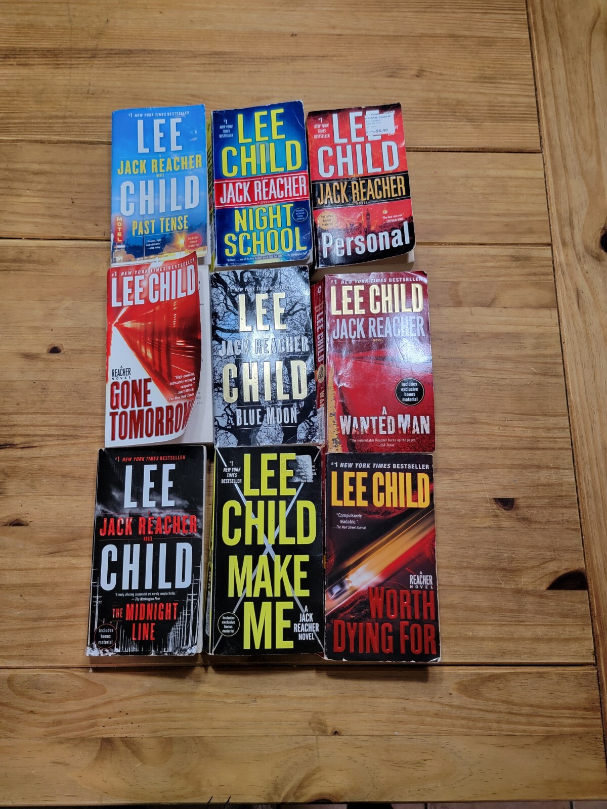 lee child book lot Of 9 | eBay