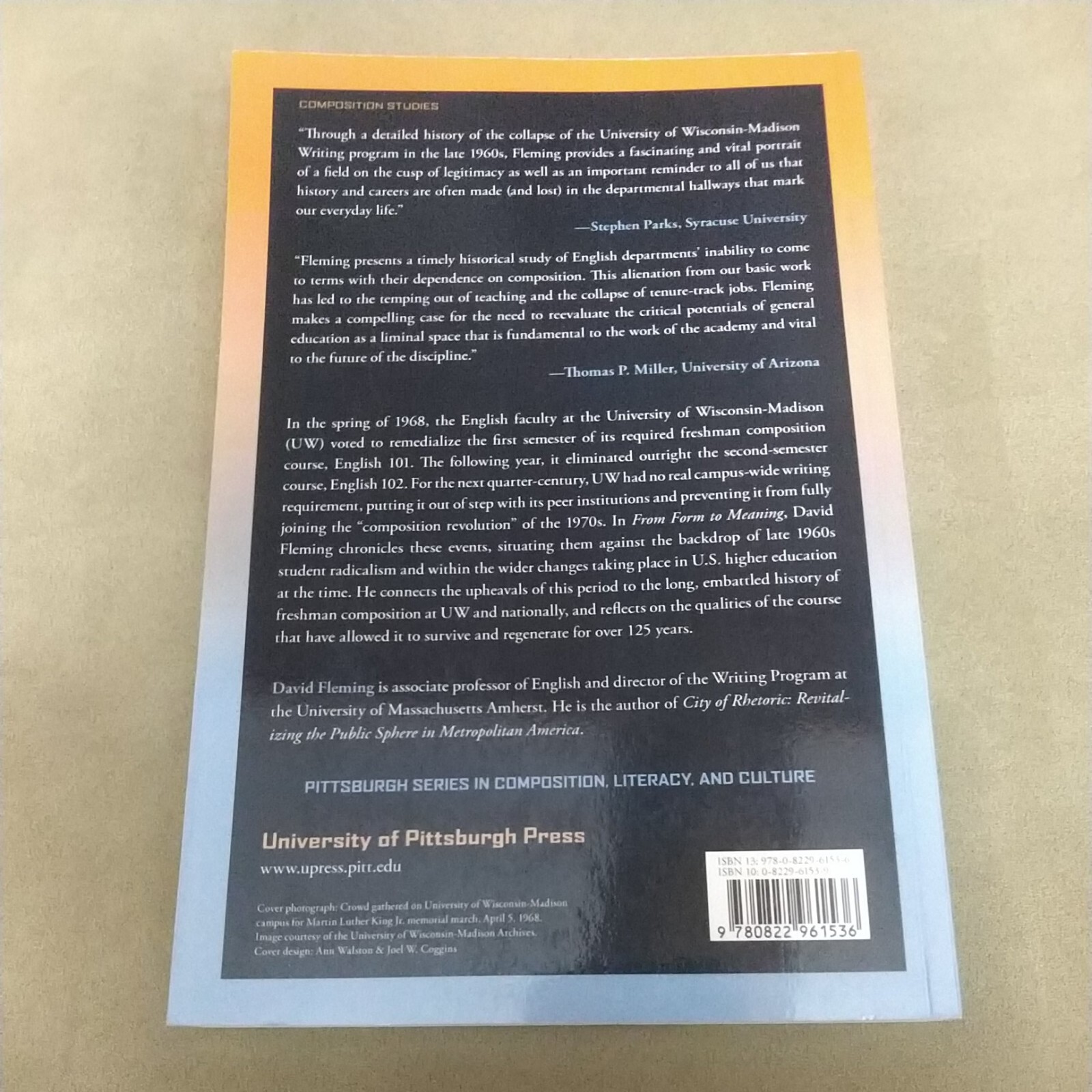 Composition, Literacy, and Culture Ser.: From Form to Meaning ...