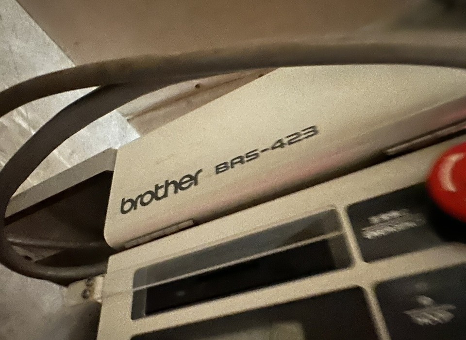 Brother Bas 423 Commercial industrial Embrodery machine | eBay
