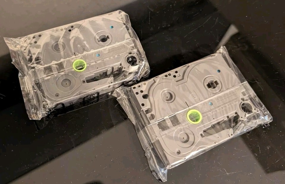 2-Pk/Pack TZe231 TZ231 White Label Tape For Brother P-Touch PT-D210 ...