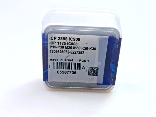 Iscar ICP 1125 / ICP 2858 IC908 1.25" (28.58mm) 1-1/4" Carbide Drill ...