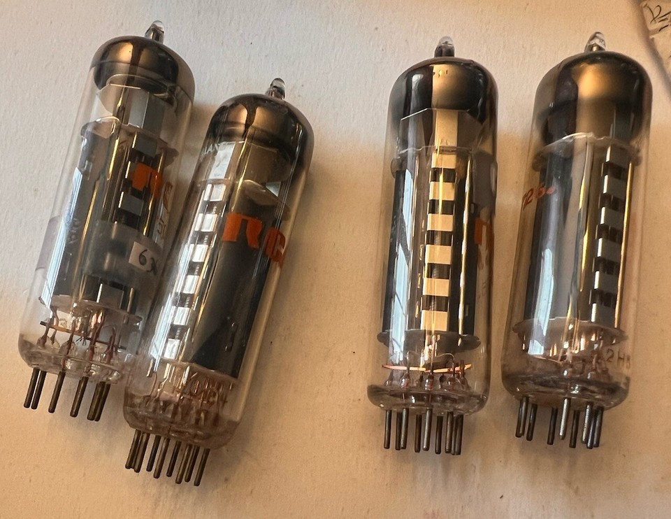4 - 6360 RCA 1970s HiFi Ham CB Radio Amp Vintage Vacuum Tubes NOS | eBay