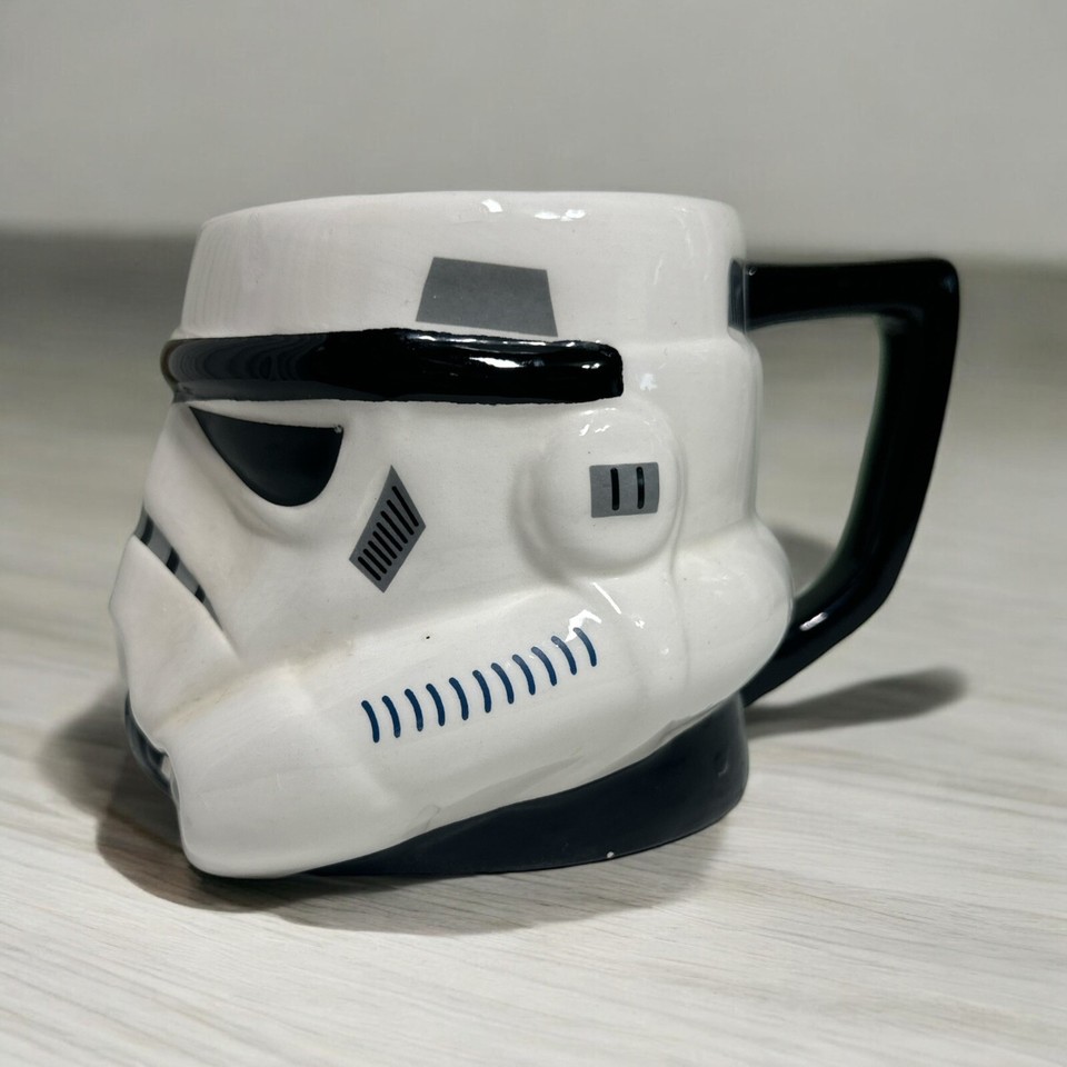 Disney Star Wars 3D Ceramic Mug Stormtrooper Helmet Design Coffee Cup ...