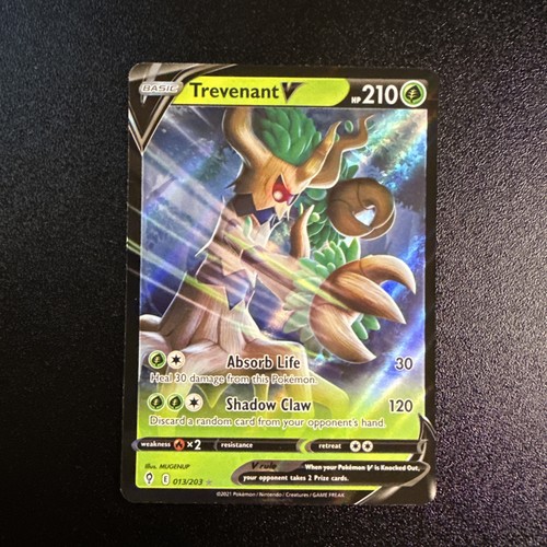 Pokemon Trevenant V 013/203 Ultra Rare SWSH Evolving Skies NM | eBay