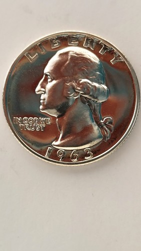 1963 United States Proof Washington Quarter | eBay