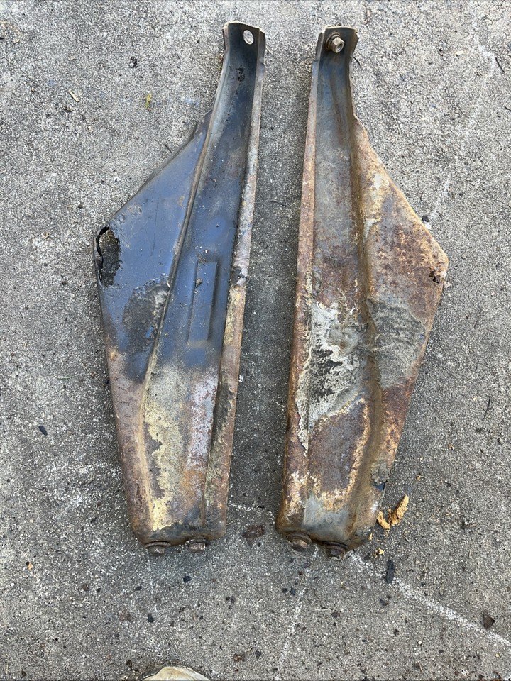 1965 Chevy Belair front bumper brackets, impala Pair | eBay