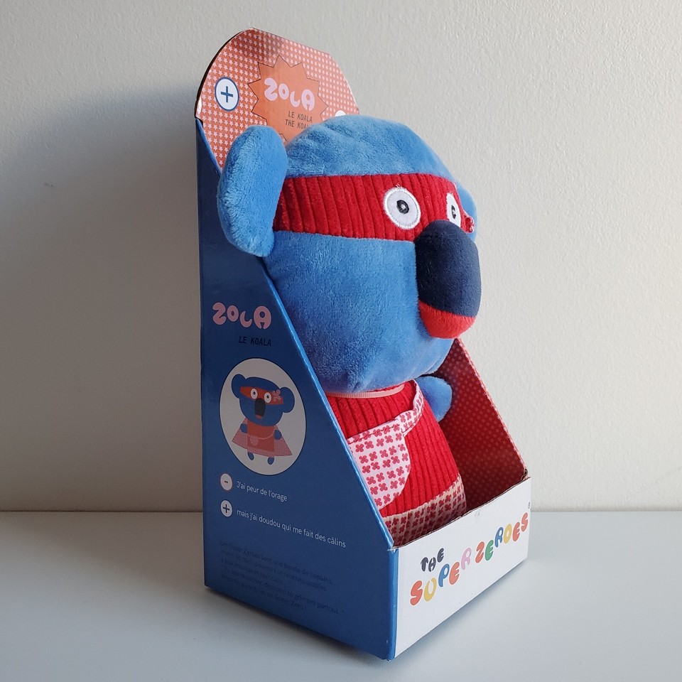 The Super Zeroes Heroes Zola The Le Koala Bear Plush Toy Afraid of ...
