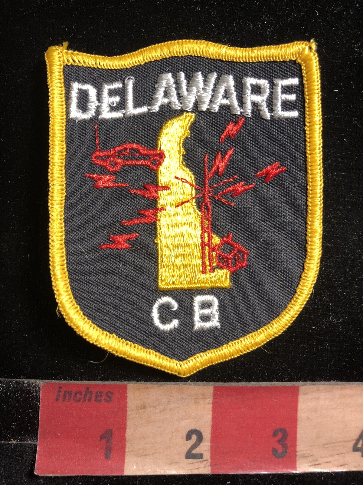 Vintage STATE OF DELAWARE CB Radio Patch 97MP | eBay
