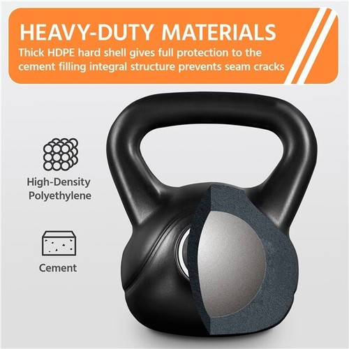 6kg Kettlebells Heavy Weights Kettle Bells Weight Lifting for Home Gym ...