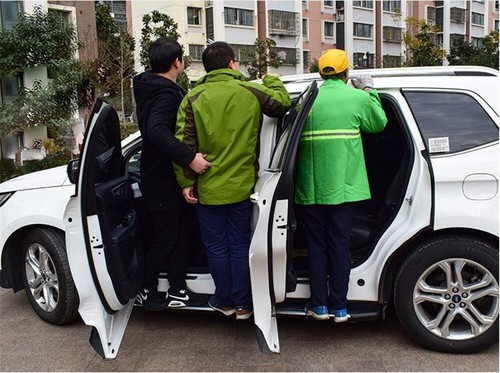 2Pcs Side Step Fit for Chevy Silverado Crew Cab 2019-2025 Running Board ...