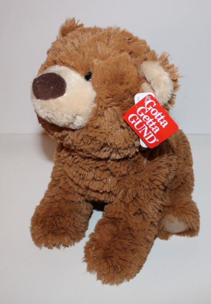 4 Gund Teddy Bears Plush Growler 15", Aliwishes, Netty, 9" Bradley 6477 ...