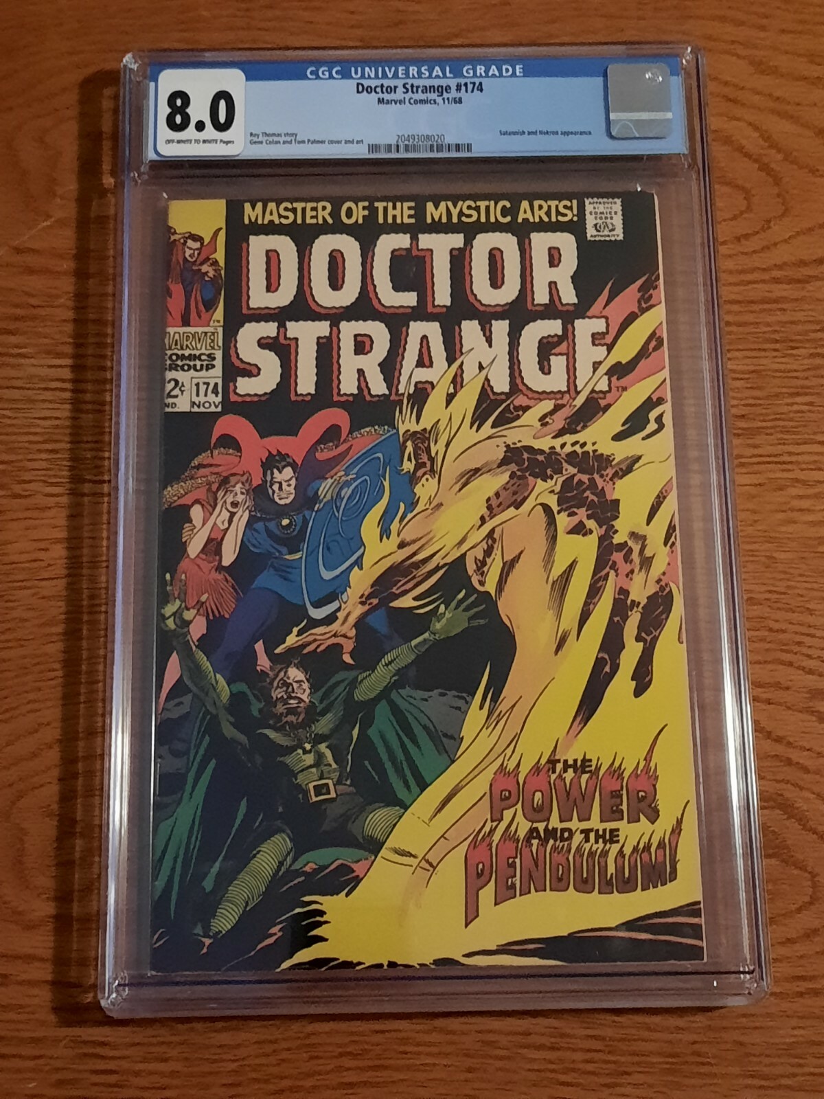 Doctor Strange #174 CGC 8.0 (Marvel, 1968) Silver Age, 1st App of ...