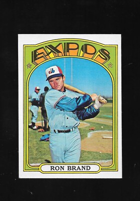 1972 Topps Ron Brand Montreal Expos #773 Baseball Trading Cards MLB | eBay
