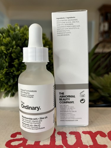 The Ordinary Niacinamide 10% + Zinc 1% Oil Control Serum-30ml - 1oz | eBay