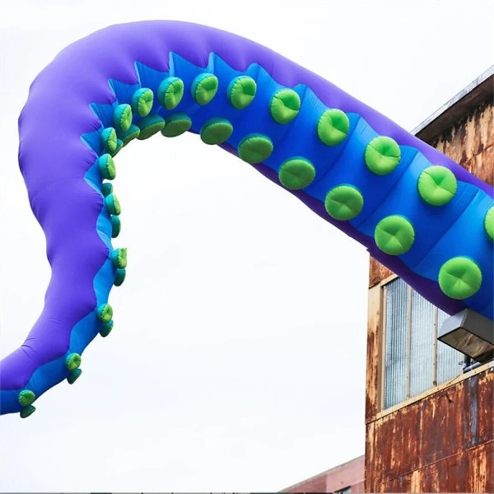 4pcs Inflatable Octopus Tentacle High Squid Tube Tentacles Building ...