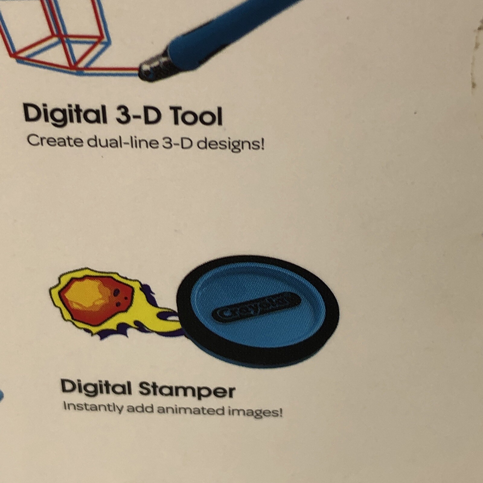 Crayola DigiTools Deluxe Pack Digital Toolkit for iPad Green & Blue Packs In Box | eBay