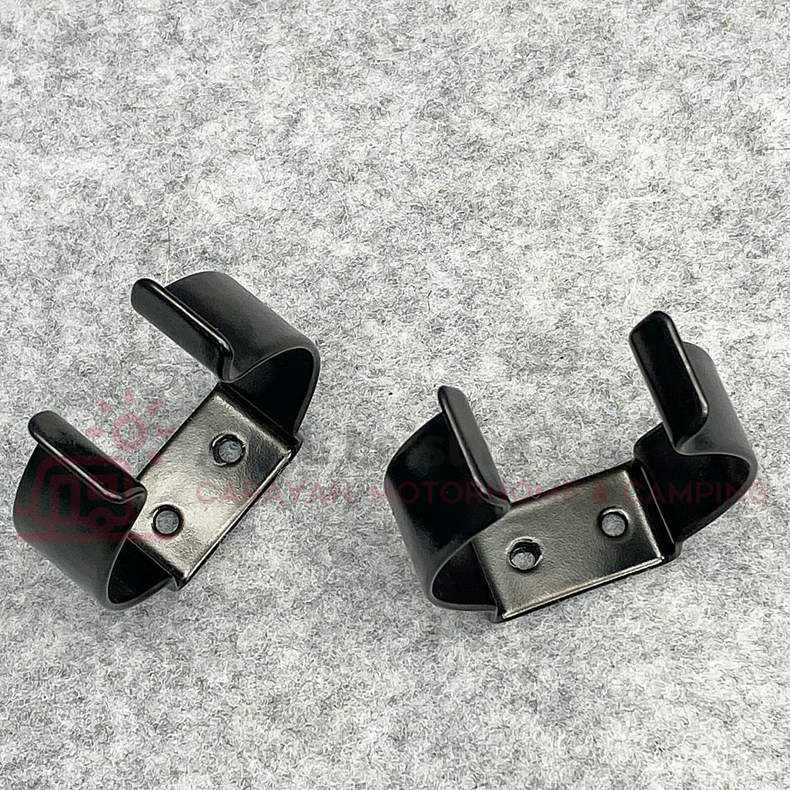 Fiamma - Desmo Table Leg Clips x2 - Caravan, Motorhome, Horse Box, Boat ...