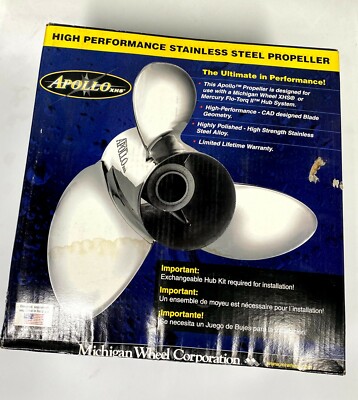 Michigan Wheel Stainless Apollo Prop #993032 | eBay