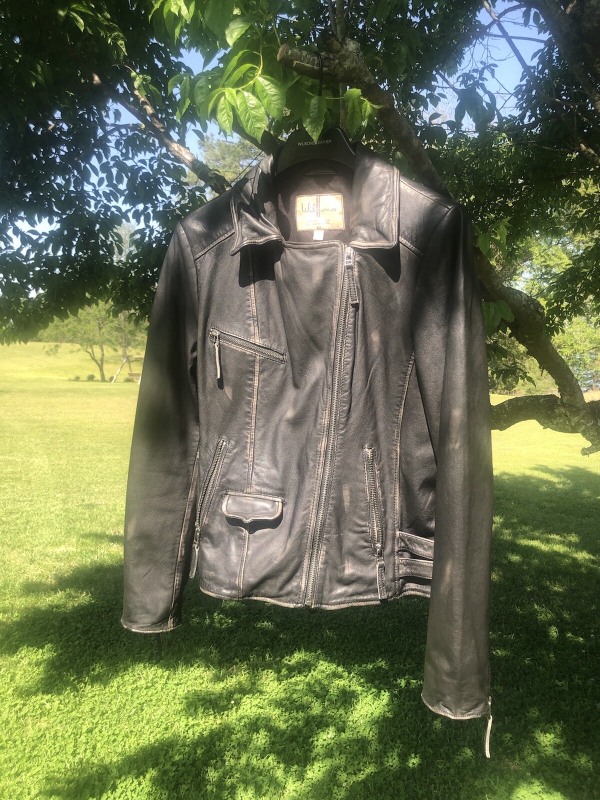 Wilson leather Jacket - Gem