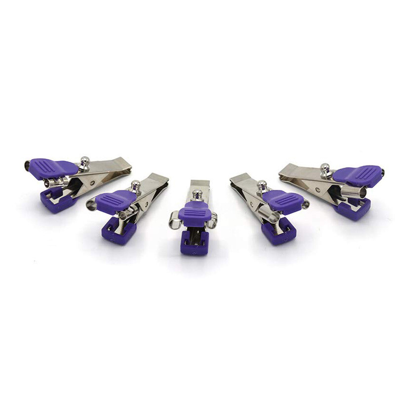 5Pcs/bag Veterinary Universal Connection Snap Ekg/Ecg Alligator ...