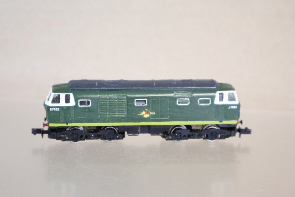 ARNOLD N GAUGE KIT BUILT BR GREEN HYMEK CLASS 35 DIESEL LOCOMOTIVE 7002 ...