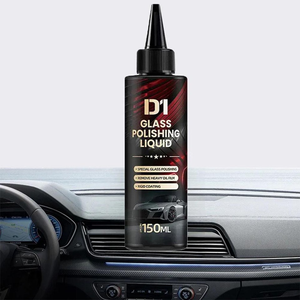 D1 Glass Polishing Liquid,Auto Gla ss Scratch Care Polishing Fluid 3 ...