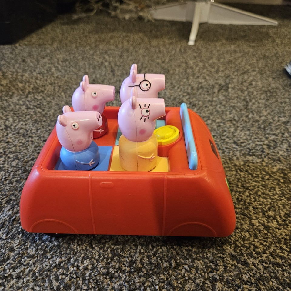 Peppa Pig, Clever Car self driving, with Lights and Sounds - Playset ...